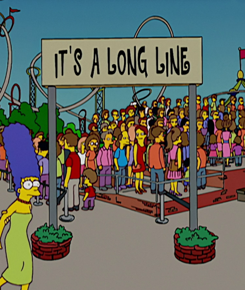 It's a Long Line - Wikisimpsons, the Simpsons Wiki