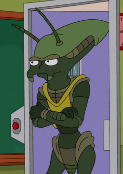 Alien - Wikisimpsons, the Simpsons Wiki