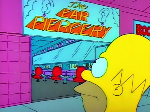 The Ear Piercery - Wikisimpsons, the Simpsons Wiki