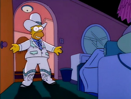 The Corpulent Cowboy - Wikisimpsons, the Simpsons Wiki