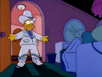 The Corpulent Cowboy - Wikisimpsons, the Simpsons Wiki