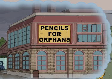 Pencils for Orphans - Wikisimpsons, the Simpsons Wiki