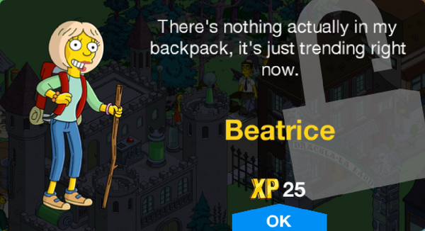 Beatrice - Wikisimpsons, the Simpsons Wiki