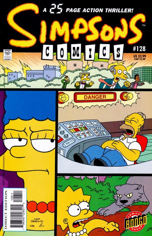 Simpsons Comics #128 - Wikisimpsons, the Simpsons Wiki