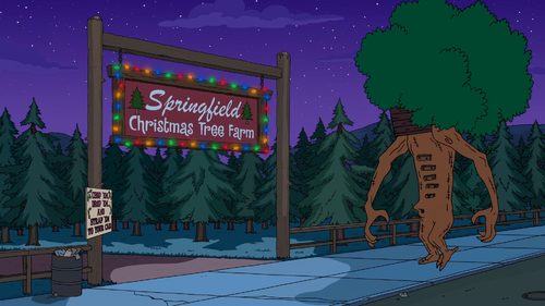 Springfield Christmas Tree Farm - Wikisimpsons, the Simpsons Wiki