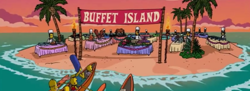 Buffet Island - Wikisimpsons, the Simpsons Wiki