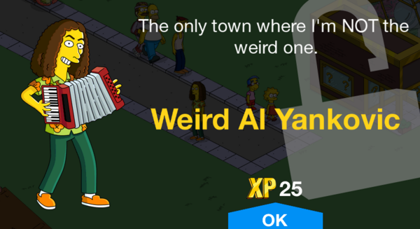 "Weird Al" Yankovic - Wikisimpsons, the Simpsons Wiki