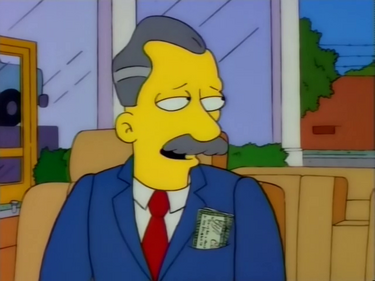 Springfield Bentley employee - Wikisimpsons, the Simpsons Wiki
