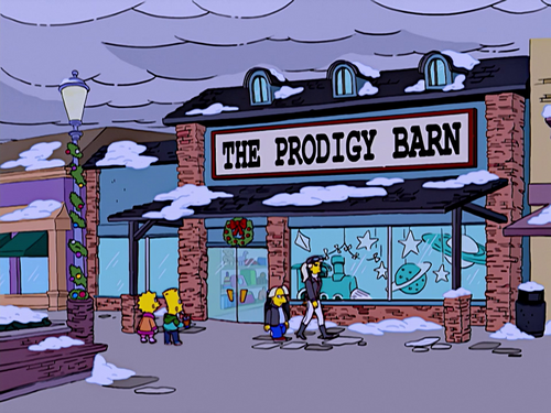 The Prodigy Barn - Wikisimpsons, the Simpsons Wiki