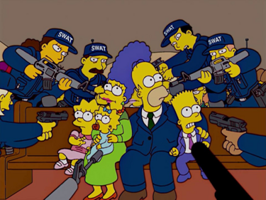 SWAT team - Wikisimpsons, the Simpsons Wiki
