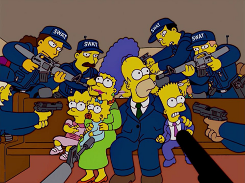 SWAT team - Wikisimpsons, the Simpsons Wiki