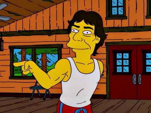 Mick Jagger - Wikisimpsons, the Simpsons Wiki