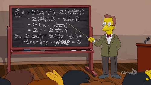 User:AleWi/Math in The Simpsons - Wikisimpsons, the Simpsons Wiki