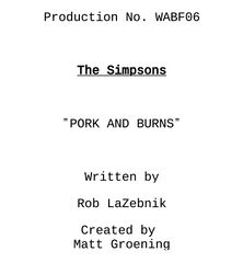 Pork and Burns - Wikisimpsons, the Simpsons Wiki