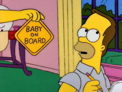 Baby on Board - Wikisimpsons, the Simpsons Wiki