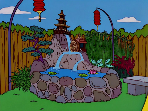 Koi Pond - Wikisimpsons, the Simpsons Wiki