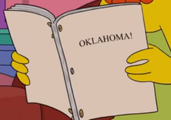 Oklahoma! - Wikisimpsons, the Simpsons Wiki