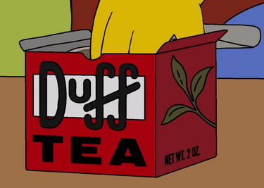 Duff Tea - Wikisimpsons, the Simpsons Wiki