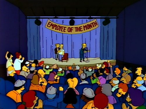 Employee of the Month Ceremony - Wikisimpsons, the Simpsons Wiki
