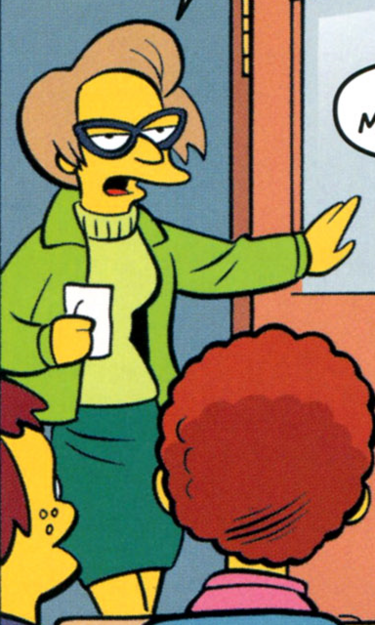 Mrs. Plumtree - Wikisimpsons, the Simpsons Wiki