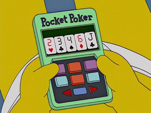 Pocket Poker - Wikisimpsons, the Simpsons Wiki