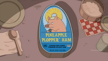 Pineapple Plopper Ham - Wikisimpsons, the Simpsons Wiki