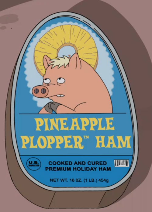 Pineapple Plopper Ham - Wikisimpsons, the Simpsons Wiki
