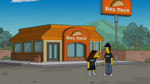 Del Taco - Wikisimpsons, the Simpsons Wiki
