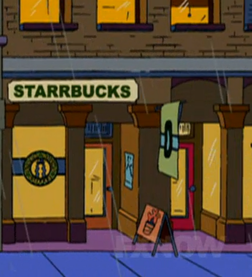 Starrbucks - Wikisimpsons, the Simpsons Wiki