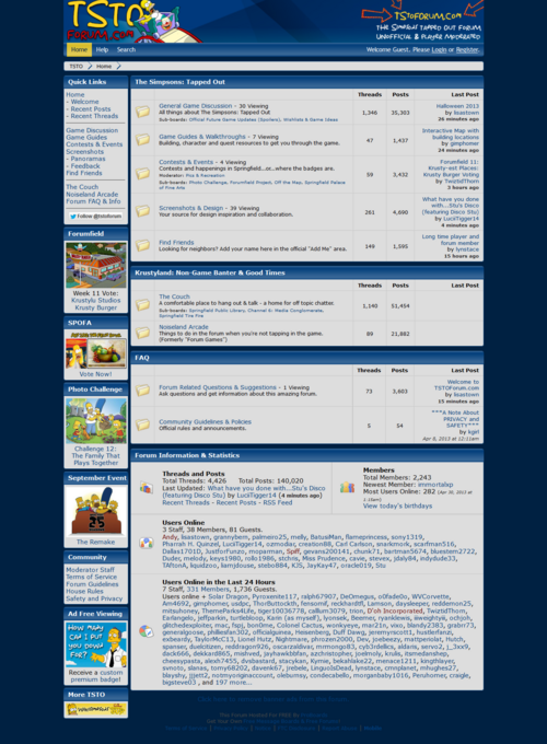 TSTO Player Forum - Wikisimpsons, the Simpsons Wiki