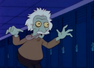 Albert Einstein - Wikisimpsons, the Simpsons Wiki