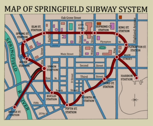 Springfield Subway System - Wikisimpsons, the Simpsons Wiki