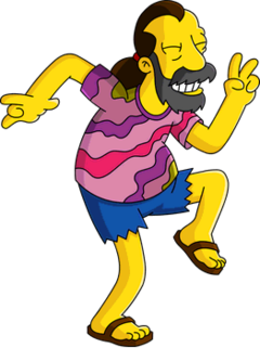 Hippie - Wikisimpsons, the Simpsons Wiki