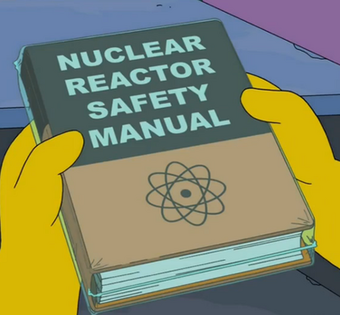 Nuclear Reactor Safety Manual - Wikisimpsons, the Simpsons Wiki