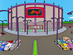Springfield Dog Track - Wikisimpsons, the Simpsons Wiki