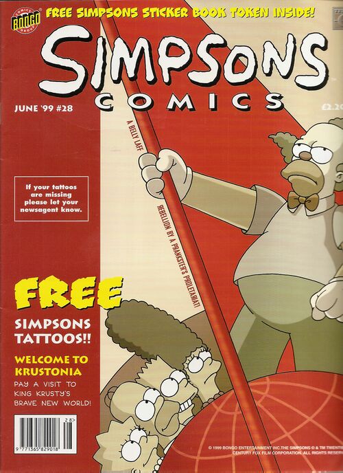 Simpsons Comics #28 - Wikisimpsons, the Simpsons Wiki