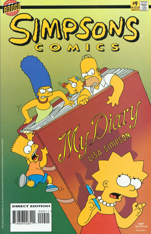 Simpsons Comics #9 - Wikisimpsons, the Simpsons Wiki