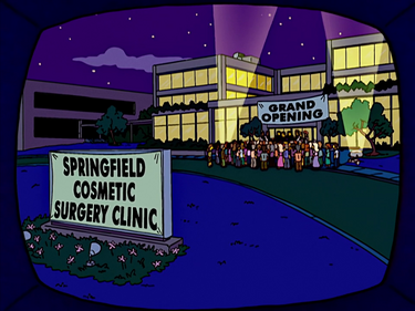 Springfield Cosmetic Surgery Clinic - Wikisimpsons, the Simpsons Wiki