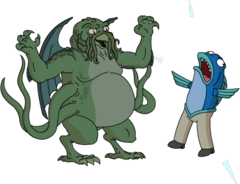 Cthulhu - Wikisimpsons, the Simpsons Wiki