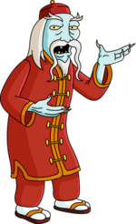 Evil shopkeeper - Wikisimpsons, the Simpsons Wiki