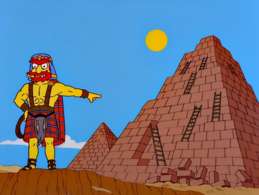 Pyramids of Giza - Wikisimpsons, the Simpsons Wiki