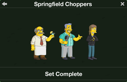 Springfield Choppers - Wikisimpsons, the Simpsons Wiki