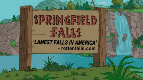 Springfield Falls - Wikisimpsons, the Simpsons Wiki