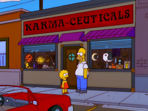 Karma-Ceuticals - Wikisimpsons, the Simpsons Wiki