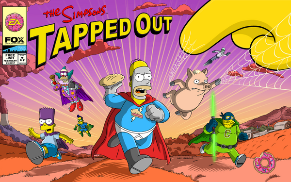 The Simpsons: Tapped Out Superheroes content update - Wikisimpsons, the ...