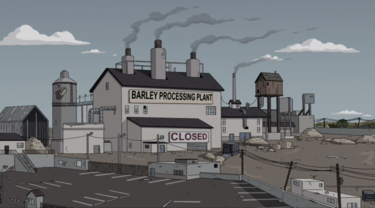 Barley Processing Plant - Wikisimpsons, the Simpsons Wiki