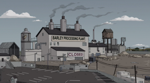 Barley Processing Plant - Wikisimpsons, the Simpsons Wiki