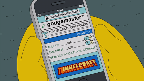 Gougemaster - Wikisimpsons, the Simpsons Wiki