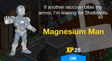 Magnesium Man - Wikisimpsons, the Simpsons Wiki