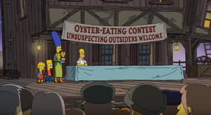 Oyster-Eating Contest - Wikisimpsons, the Simpsons Wiki